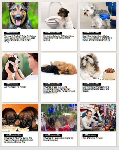 Search - Canine Welfare Science
